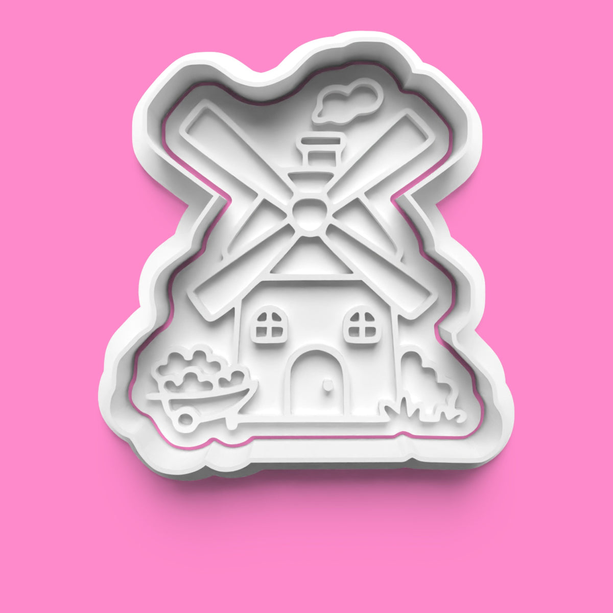 Storybook Cottage & Windmill Cookie Cutter Set - Fairy Tale House ...